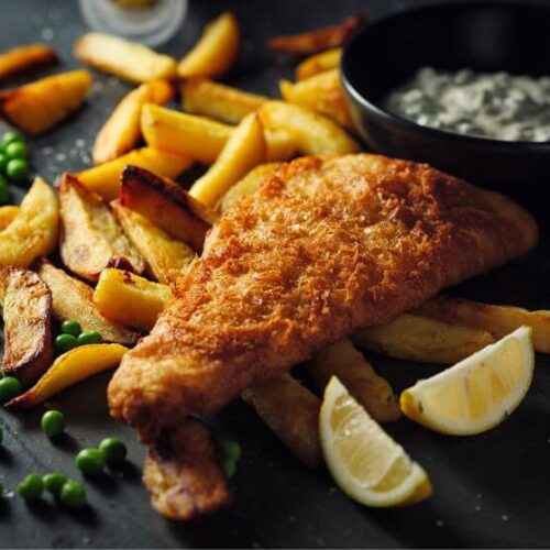 Fiskefilet i airfryer | Fantastisk gylden fiskefilet - Airfryermad.dk