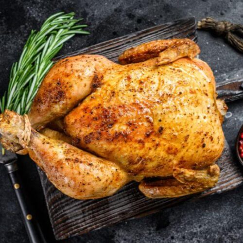 Sådan tilbereder du hel kylling i airfryer - Airfryermad.dk