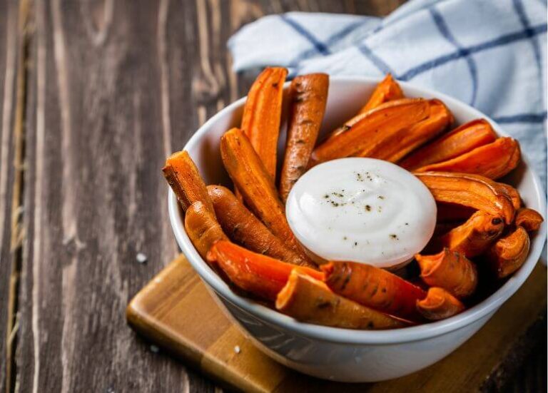 Sprøde rodfrugter i airfryer - Lækre pomfritter og bagte rodfrugter